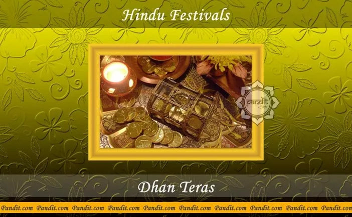 Look here the easy ways to celebrate Dhanteras - Pandit.com