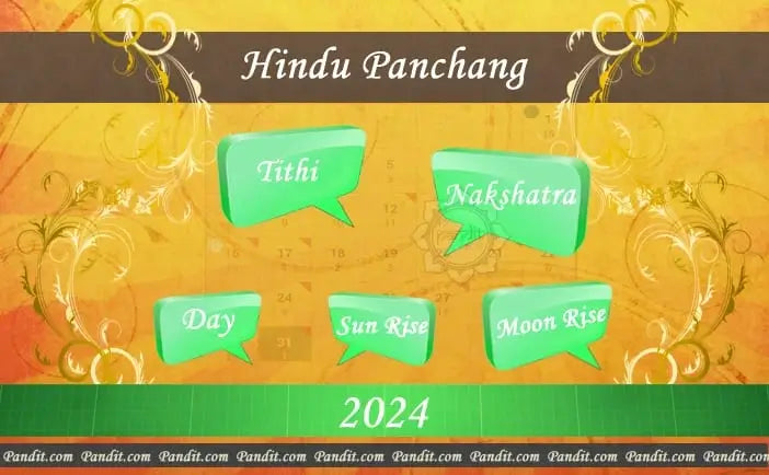 Panchang Calendar 2024 - Pandit.com