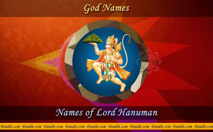 Lord Hanuman Names - Pandit.com