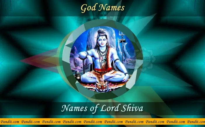 Lord Shiva Names – Pandit.com