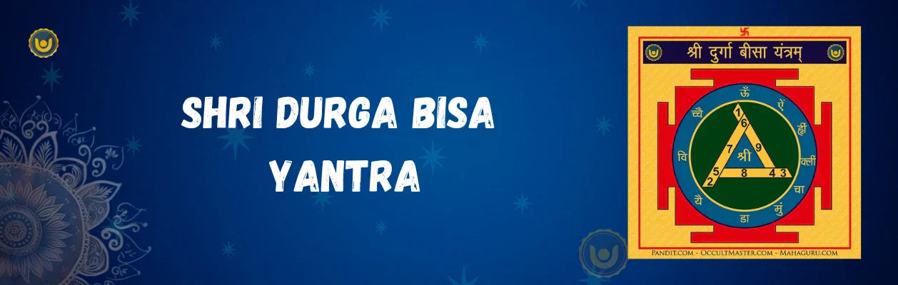 Shri Durga Bisa Yantra is for protection and peace. - Pandit.com