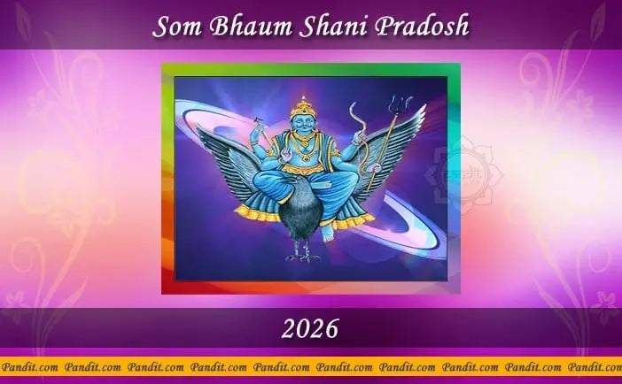 Som Bhaum Shani Pradosh 2026 - Pandit.com