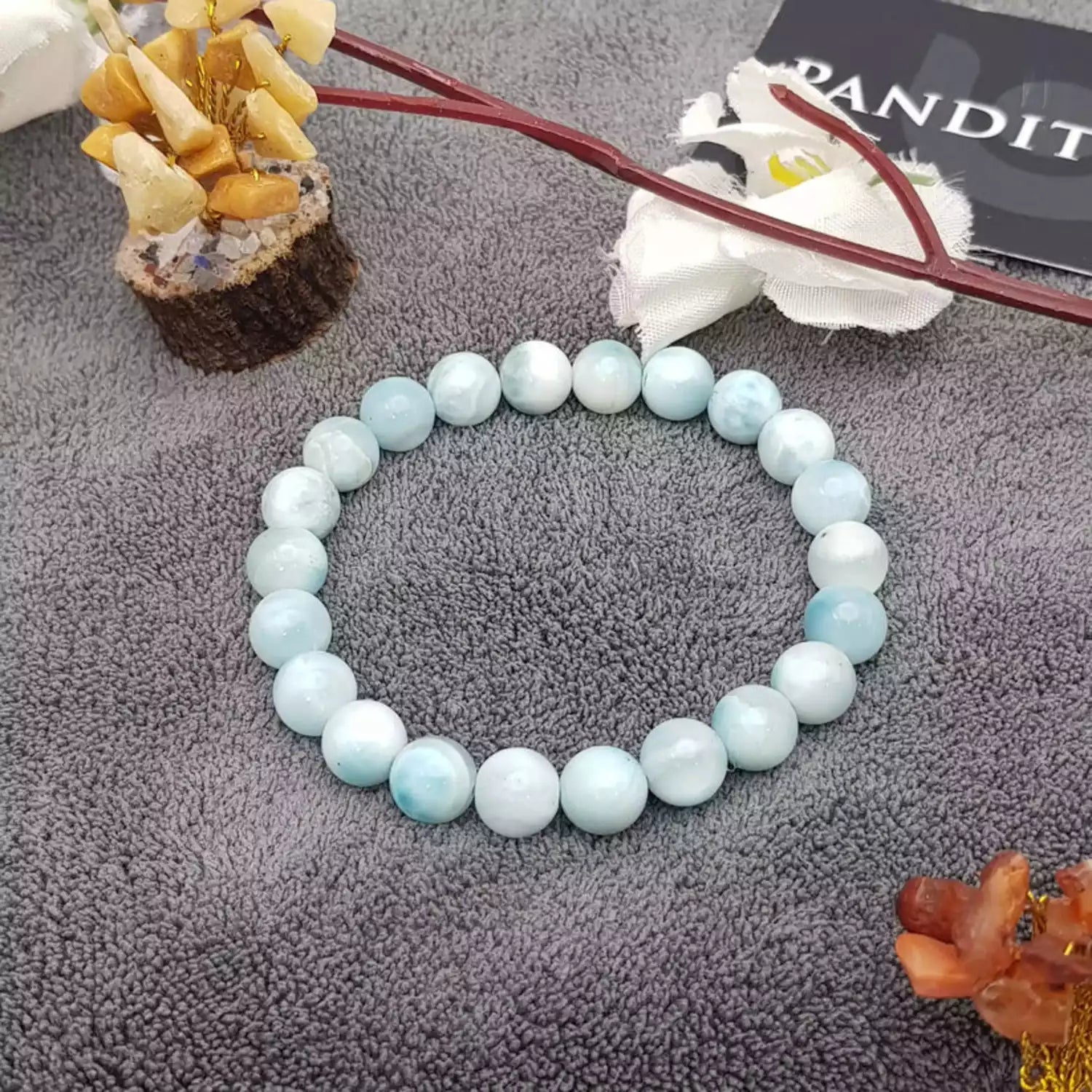 Larimar Bracelet - For Emotional Well-Being - Pandit.com