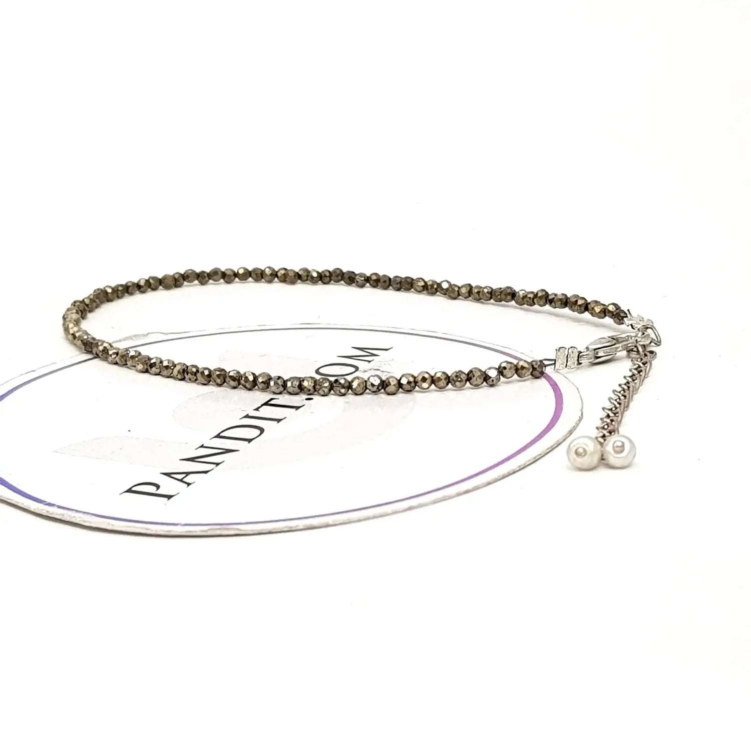 Pyrite Anklet - Pandit.com